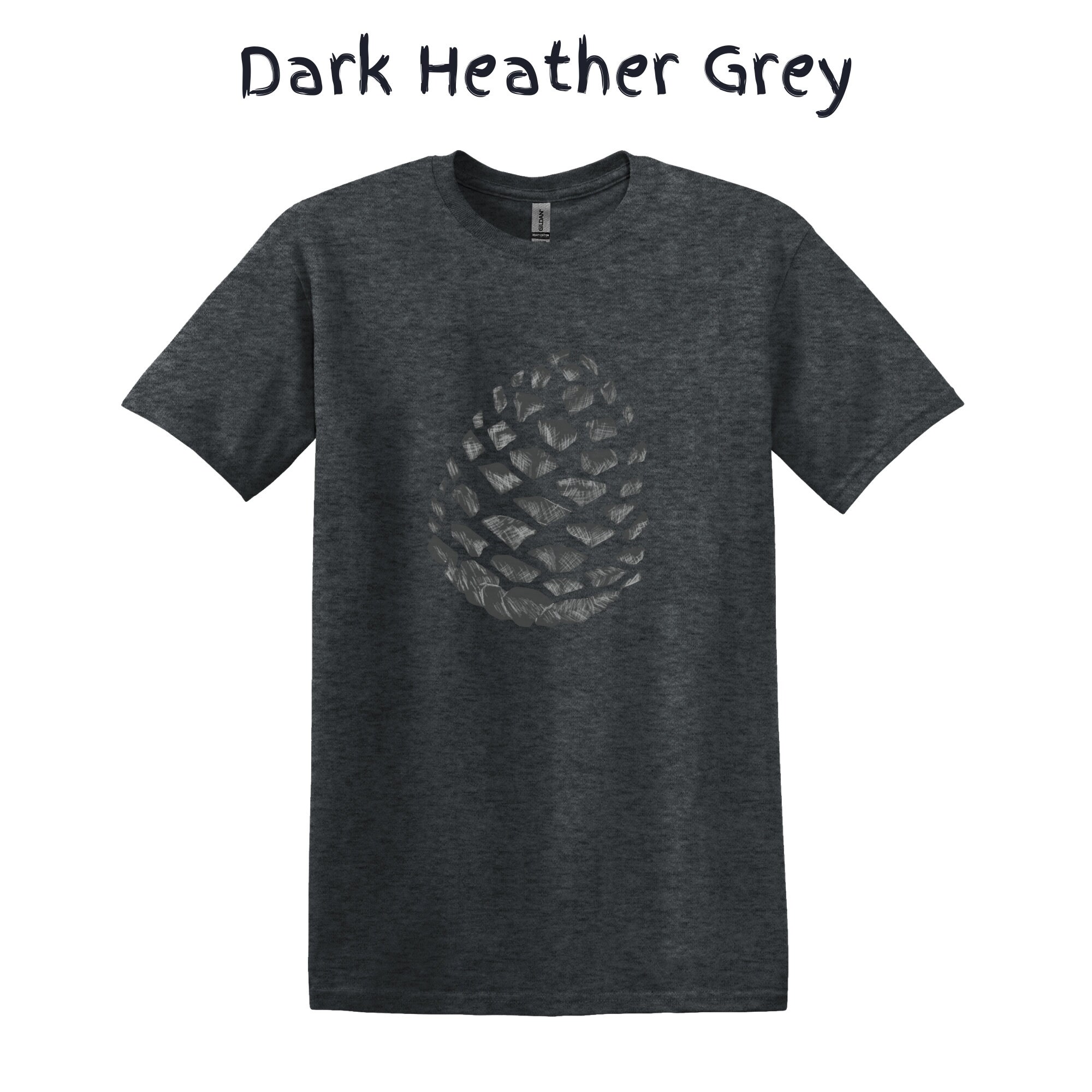 Mens Graphic Tee Pinecone Tshirt Nature Shirt Tree - Etsy