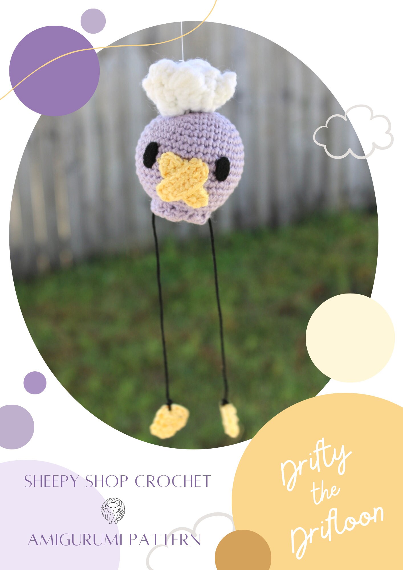 Drifty the Drifloon Crochet Pattern - Etsy
