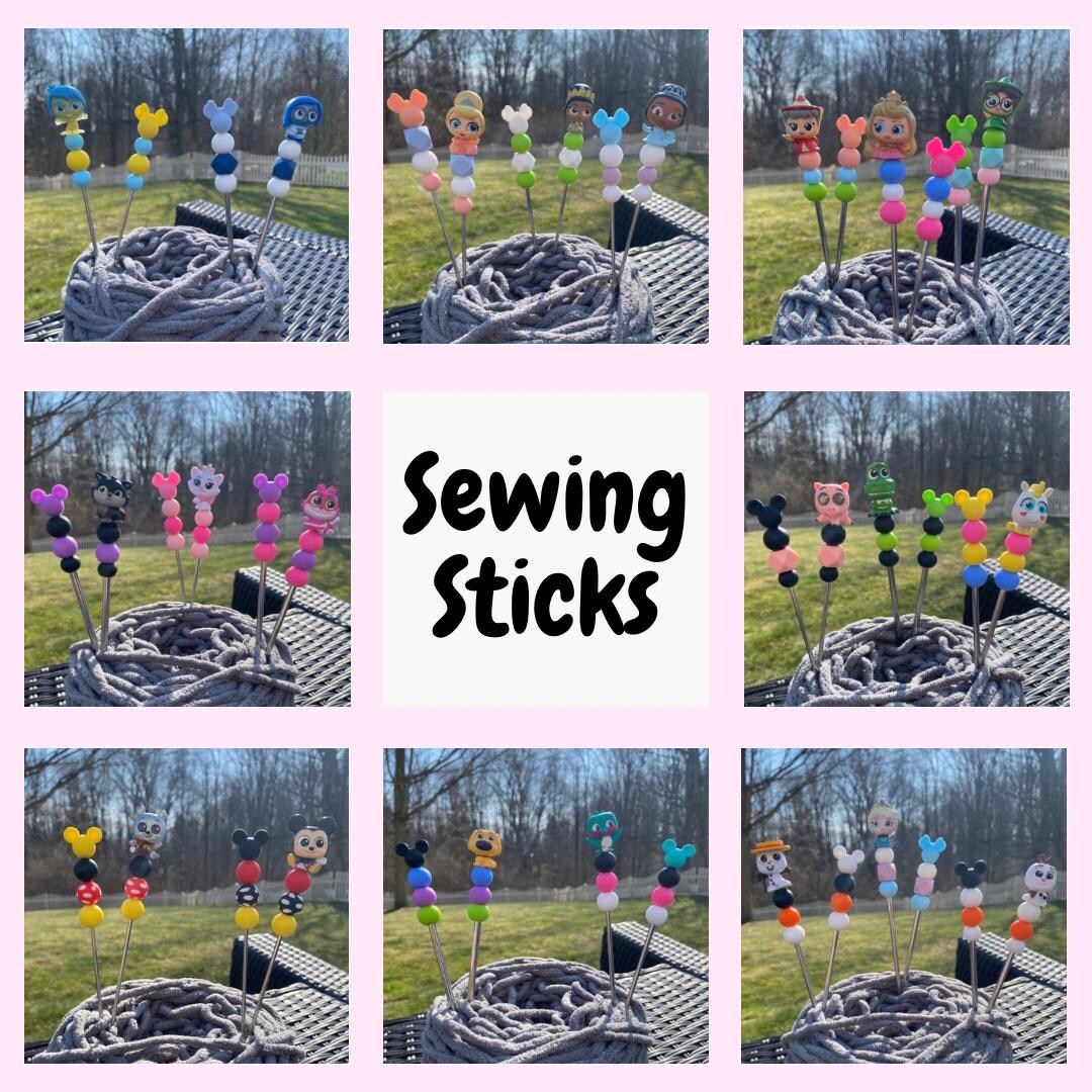 Amigurumi Sewing Sticks Disney Character Sets - Etsy