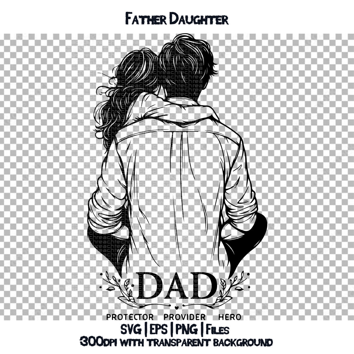 Father Daughter SVG, Dad Svg, Father Daughter Quotes, Dad Life Svg, Dad ...