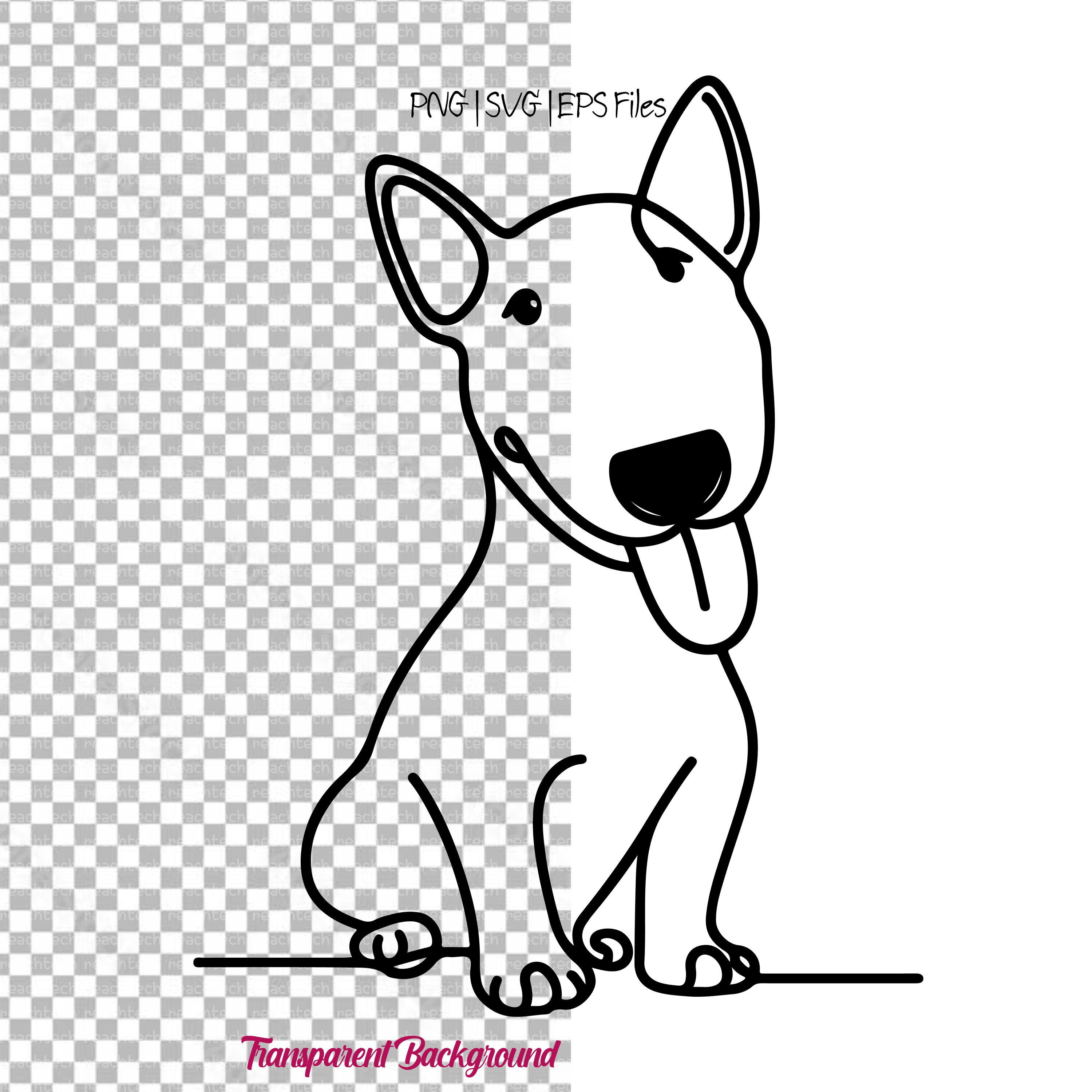 Single Line Dogs SVG Bundle 20 Cut Files Art Unique Pet Portraits ...