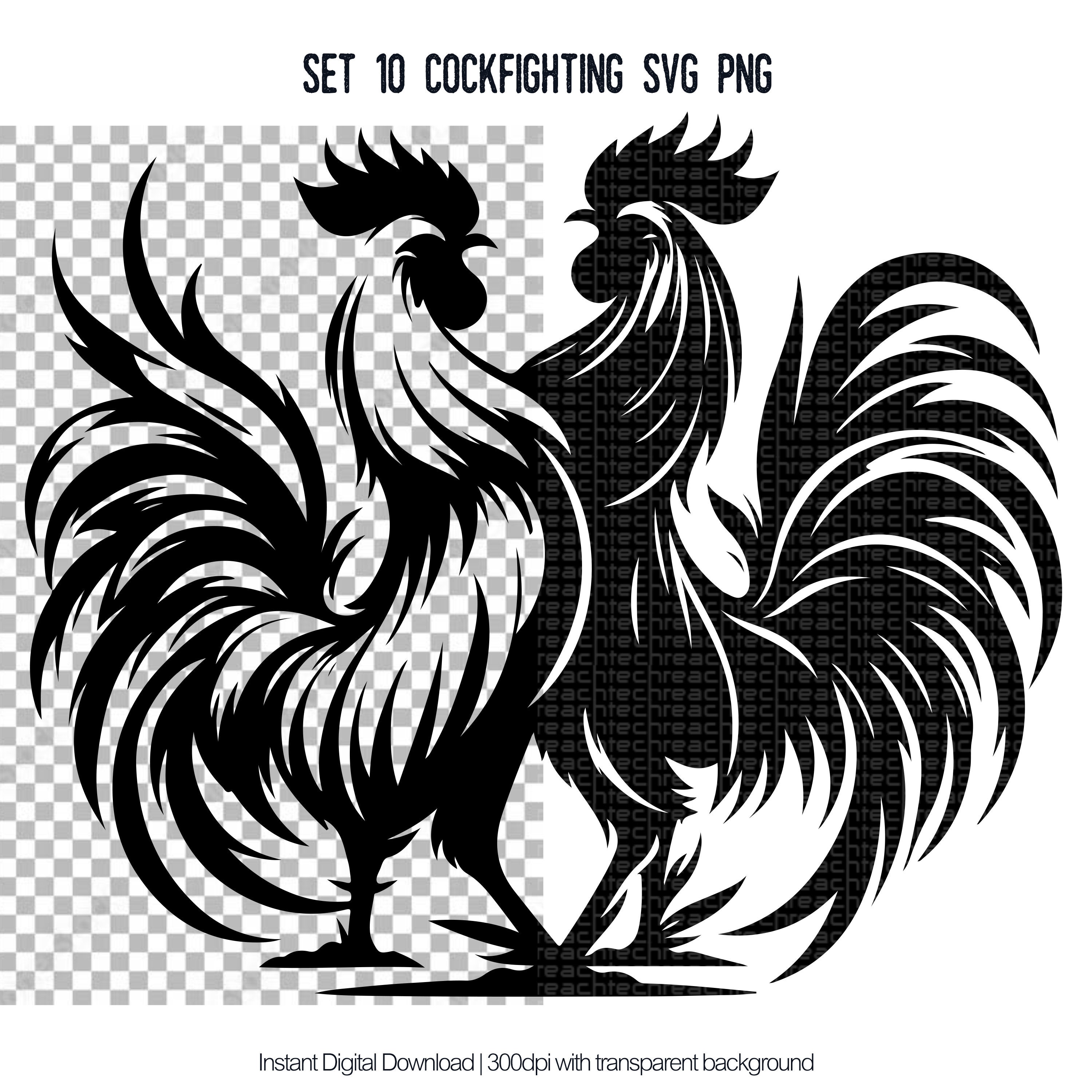 Cockfighting Svg, Angry Rooster Svg, Strong Chicken Png, Cockpit ...