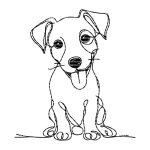 Single Line Dogs SVG Bundle 20 Cut Files Art Unique Pet Portraits ...