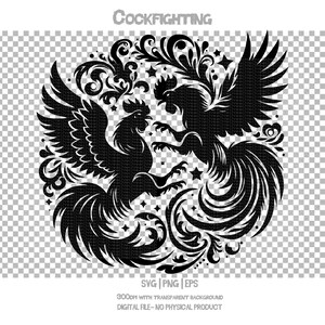 Cockfighting Svg, Angry Rooster Svg, Strong Chicken Png, Cockpit ...
