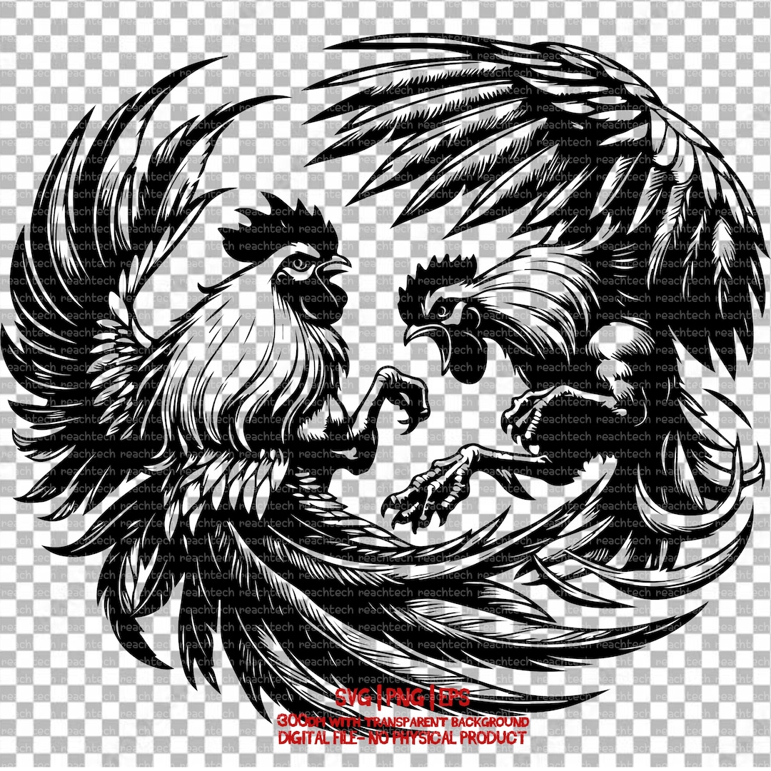 Cockfighting Svg, Angry Rooster Svg, Strong Chicken Png, Cockpit ...
