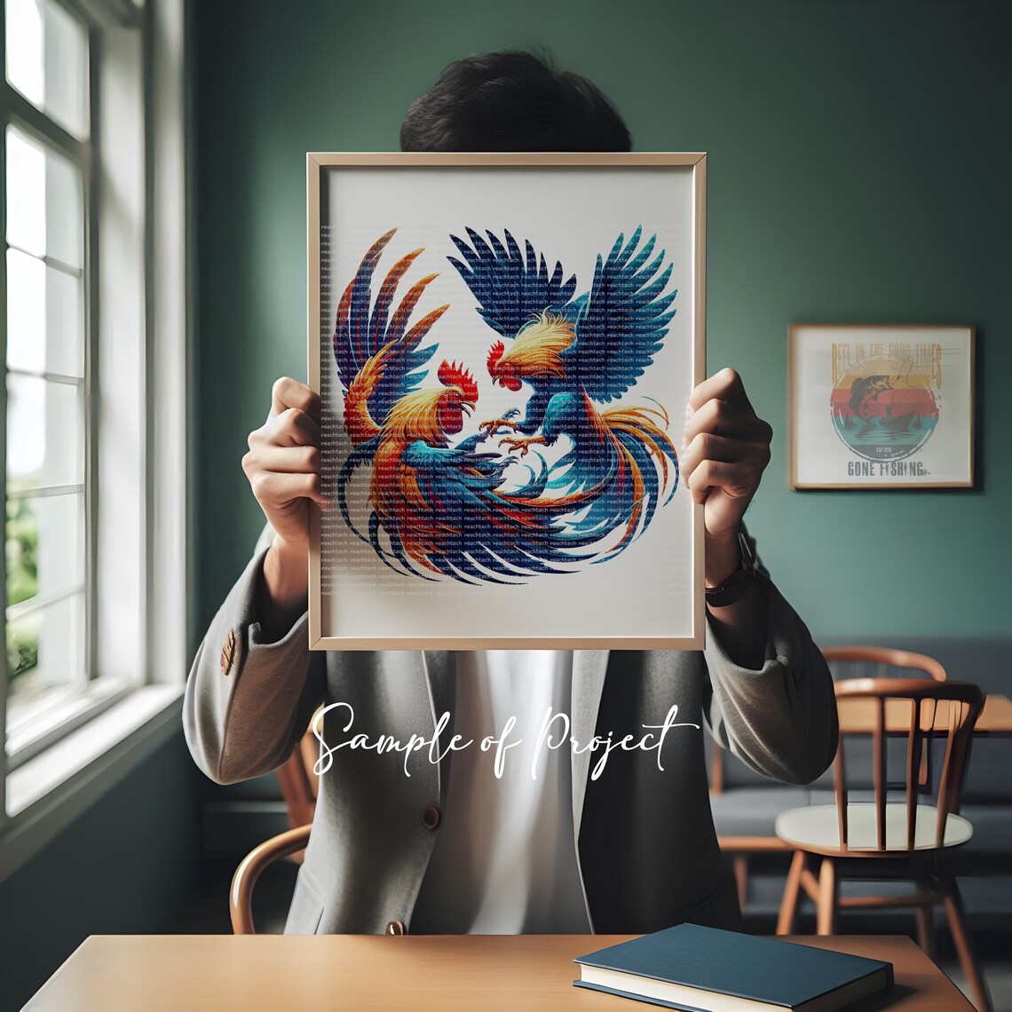 Cockfighting Svg Angry Rooster Svg for Cricut, Strong Chicken Png ...
