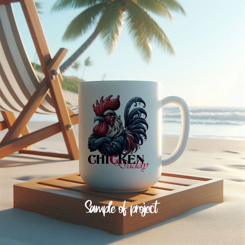 Chicken Daddy Svg, Fathers Day Svg, Daddy Svg, Best Dad Ever, Chicken ...