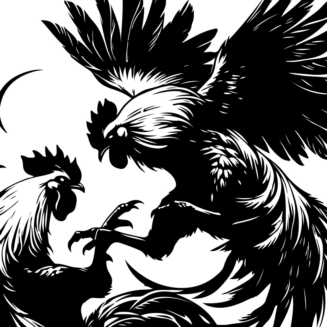 Cockfighting Svg, Angry Rooster Svg, Strong Chicken Png, Cockpit ...