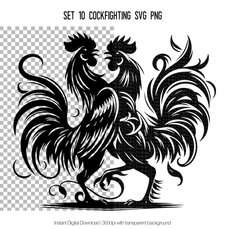 Cockfighting Svg, Angry Rooster Svg, Strong Chicken Png, Cockpit ...