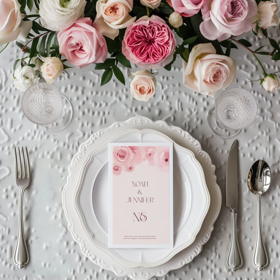 Wedding Table Mockup, Greeting Card Mockup, 5x7 Table Sign Mockup ...