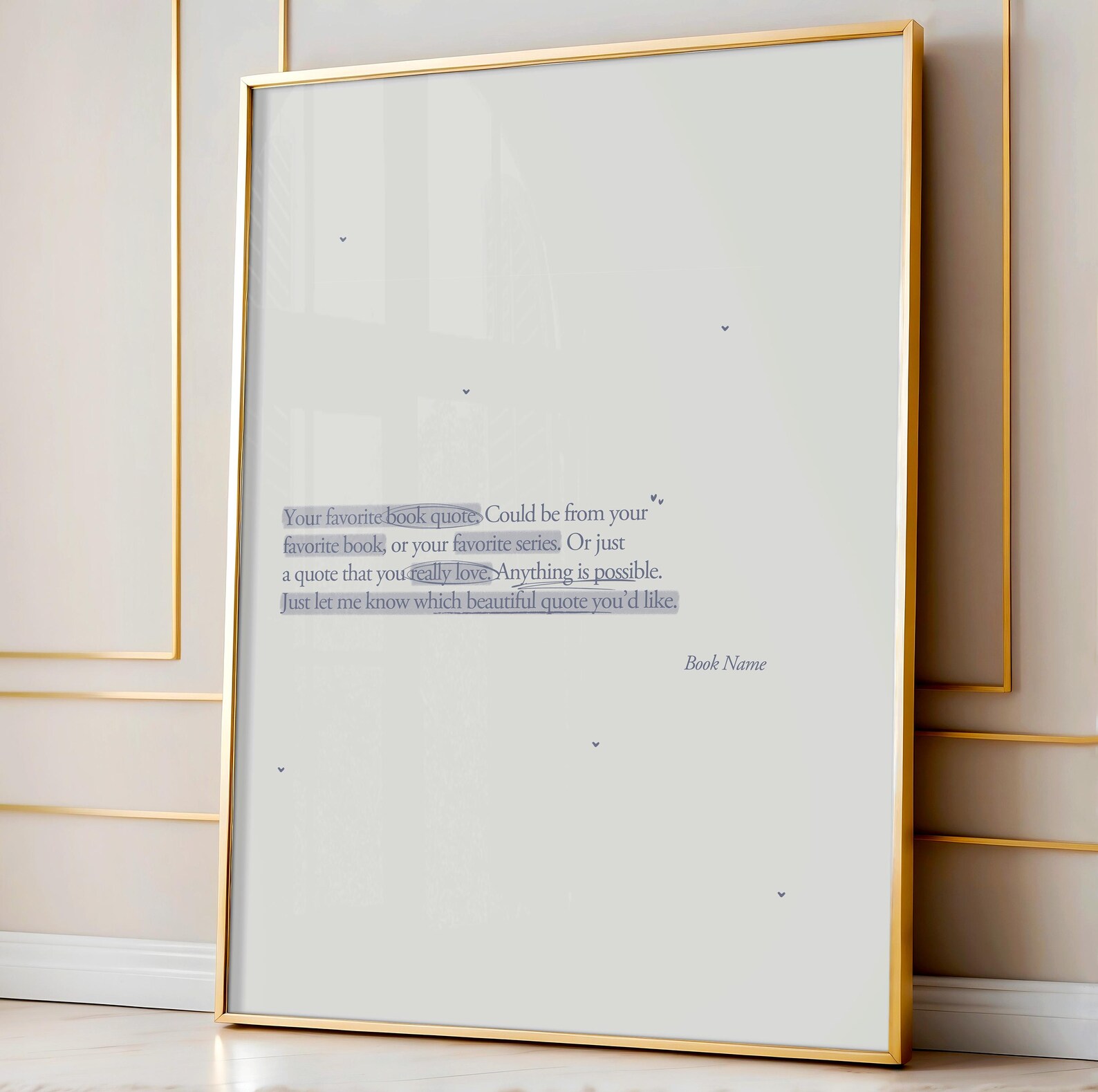 Choose Your Personalized PHYSICAL BOOK PRINT | Personalized Annotated ...