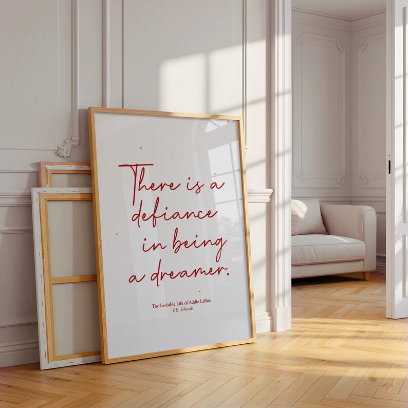 The Invisible Life of Addie Larue Book Print (digital Download) - Etsy