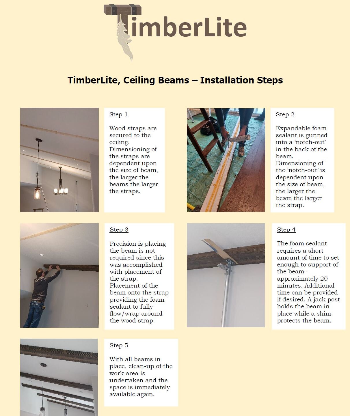 8"x8" Timberlite Beam - Etsy