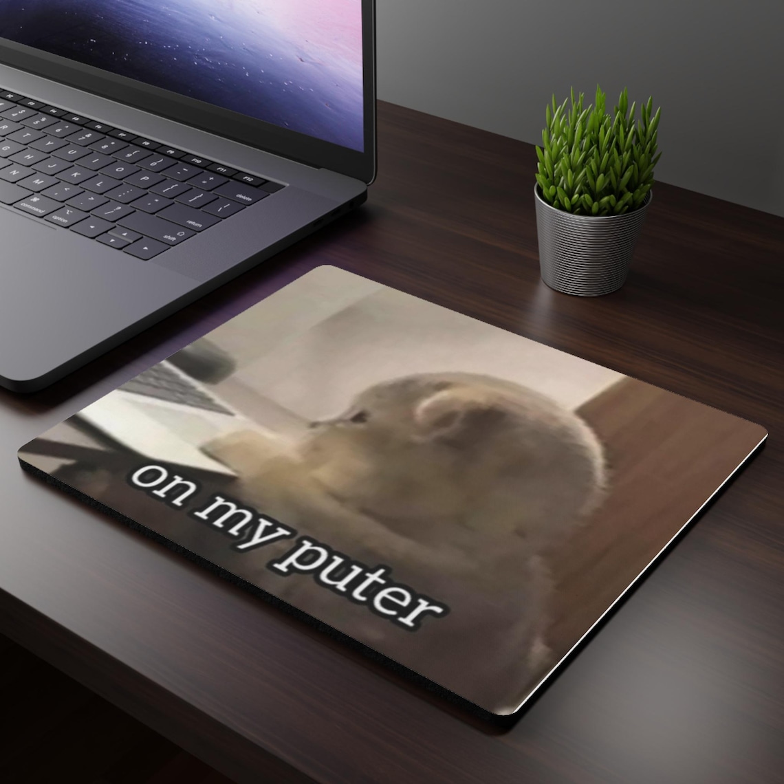 On My Puter Mouse Pad - Etsy