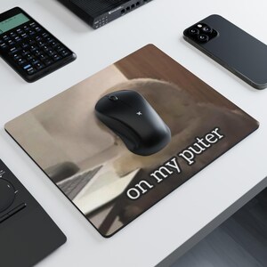 On My Puter Mouse Pad - Etsy