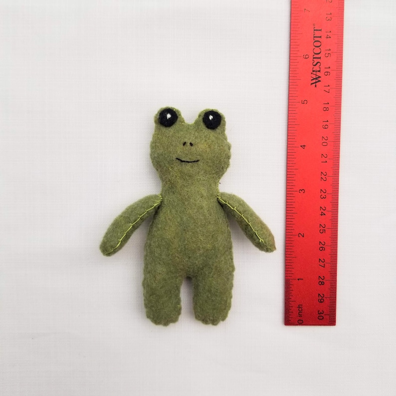 Woodland Felt Frog PDF Pattern - Etsy