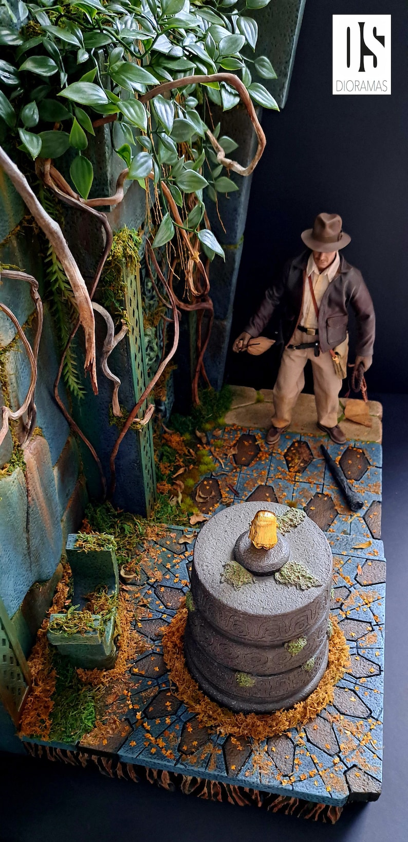 Indiana Jones Diorama 1:6 "the Idol Temple" - Etsy