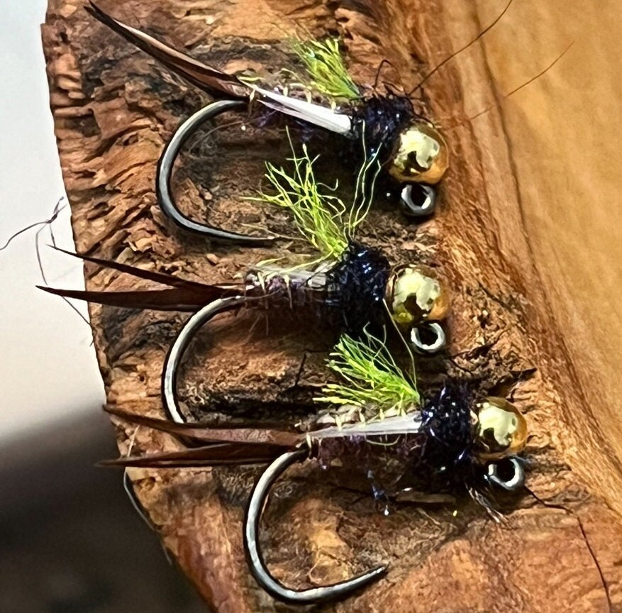 Psycho Prince Nymph Euro Nymphing Tungsten Jig Fly Size 14 (3 Pack) - Etsy
