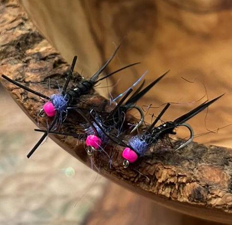 Erie Stonefly Nymphing Tungsten Fly (3 Pack) - Etsy