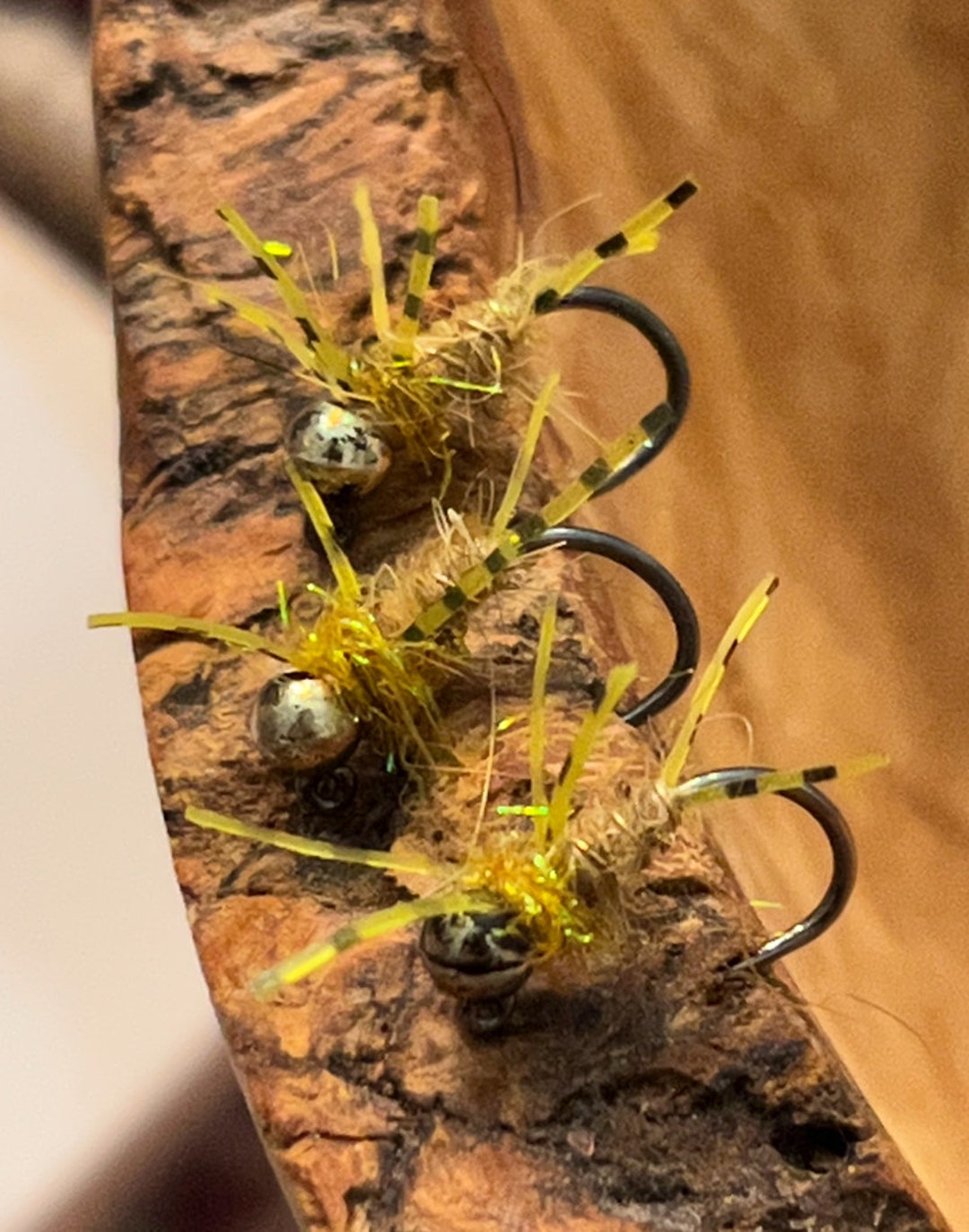 Golden Stonefly Euro Nymphing Tungsten Jig Fly Size 14 (3 Pack) - Etsy