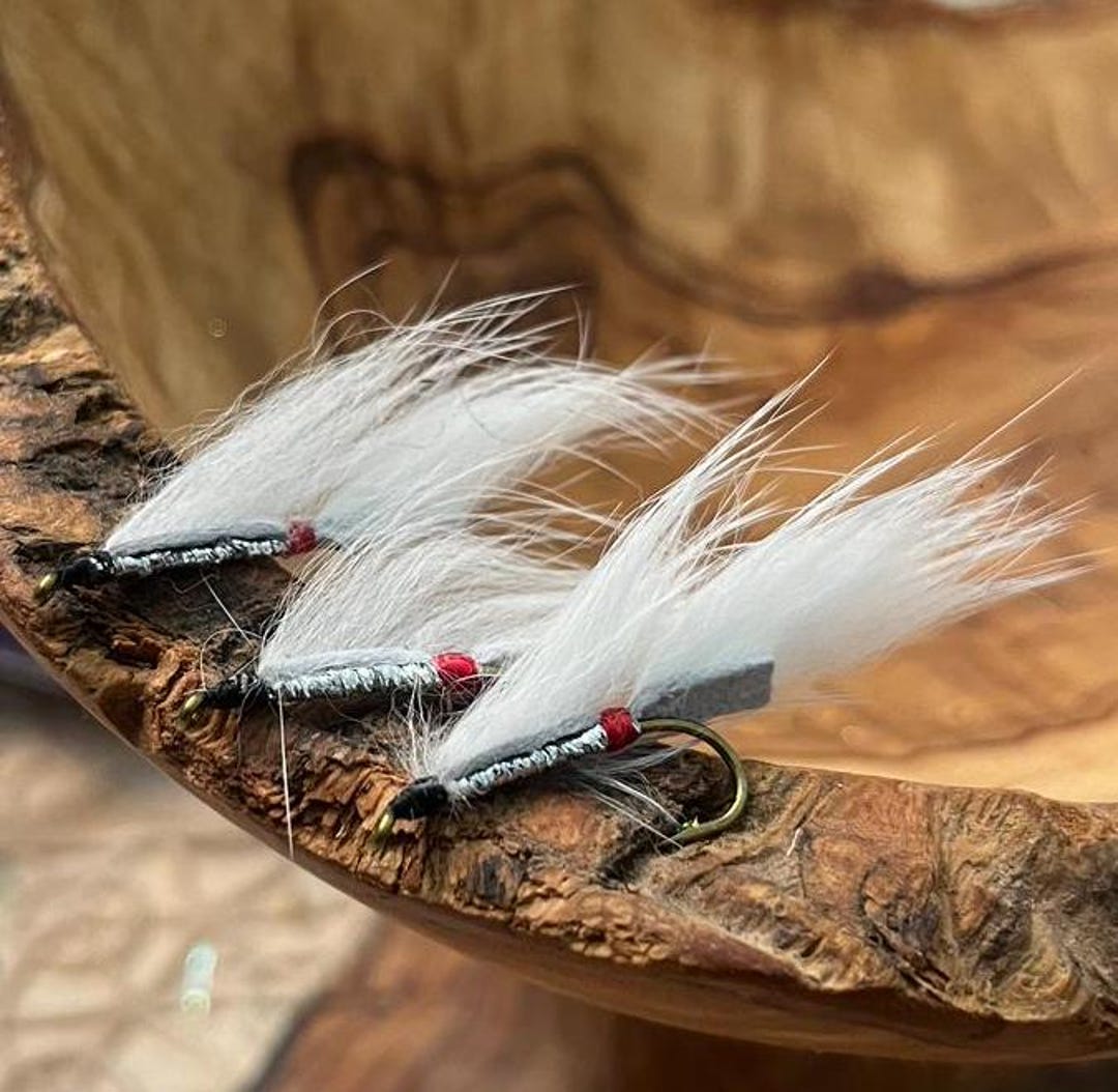 White Death Zonker Nymphing Fly (3 Pack) - Etsy