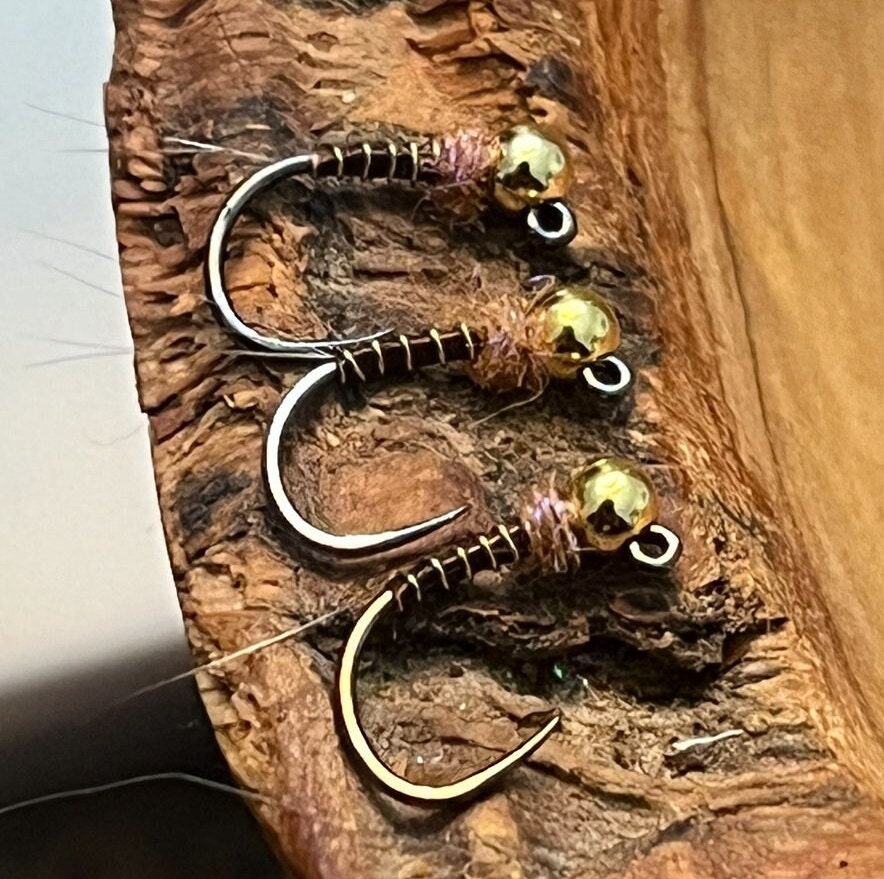 Thread Frenchie Euro Nymphing Tungsten Jig Fly (3 Pack) - Etsy