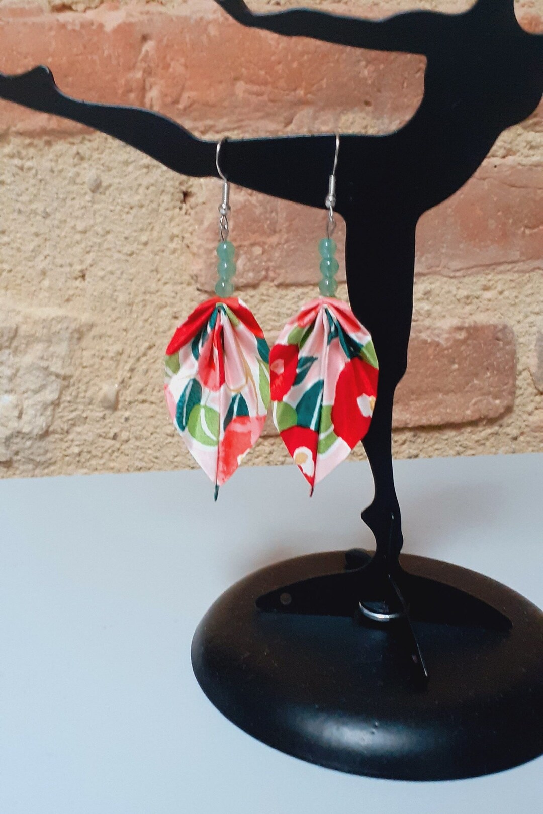 Origami Earrings, Auntie Gift, Atsem Gift, Origami Earrings, End of ...