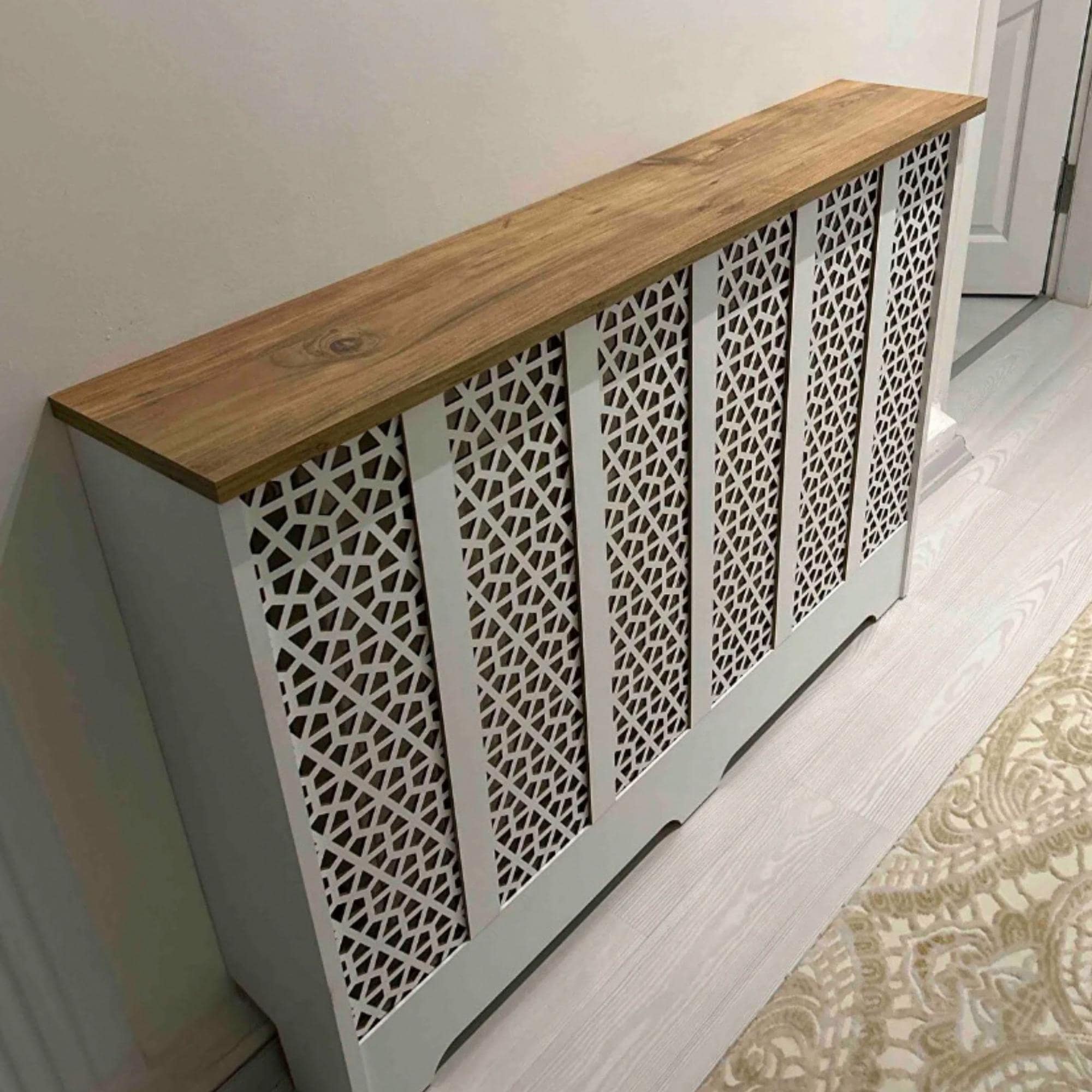 Wooden Radiator Concealing Drawer, Radiator Storage Cabinet, Radiator ...