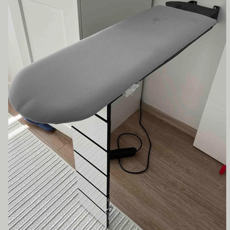 Wall Mounted Foldable Ironing Board, Space Saving Folding Ironing Board ...