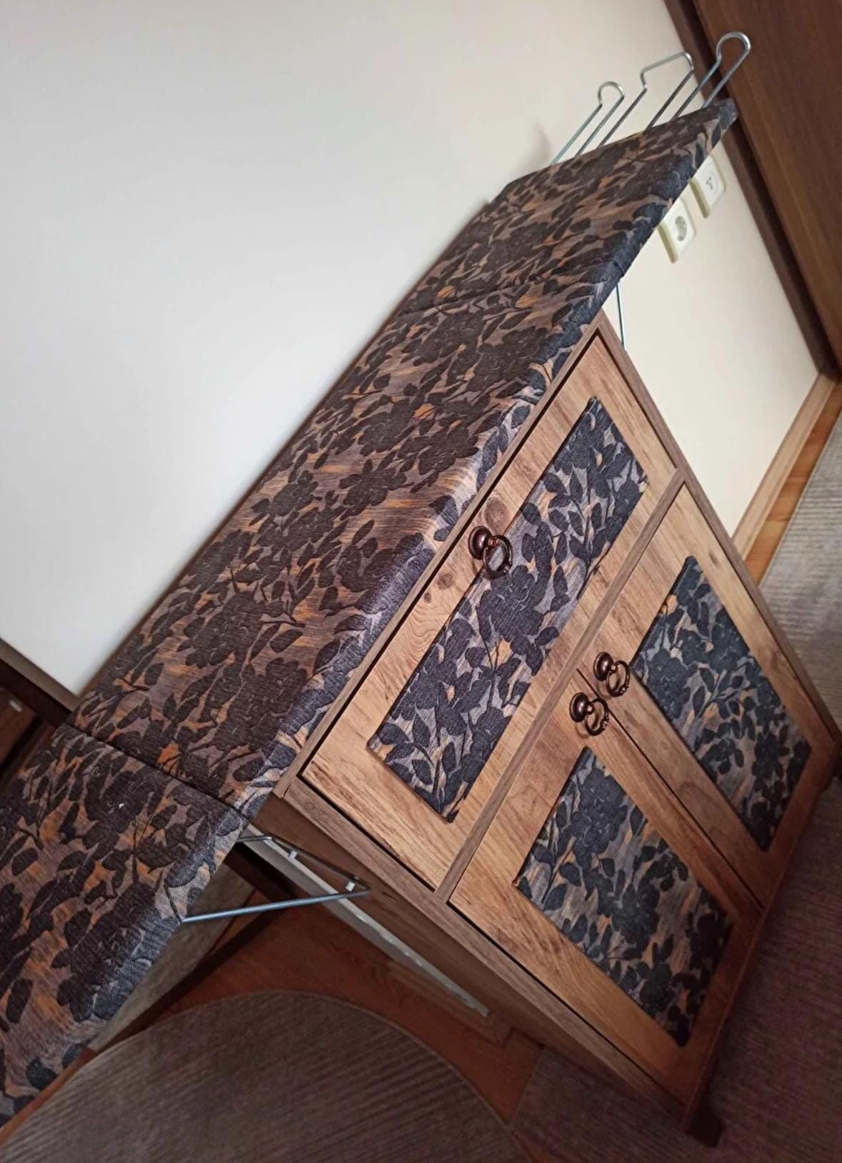 Multifunctional Ironing Board With Cabinet, Foldable, Stylish and ...