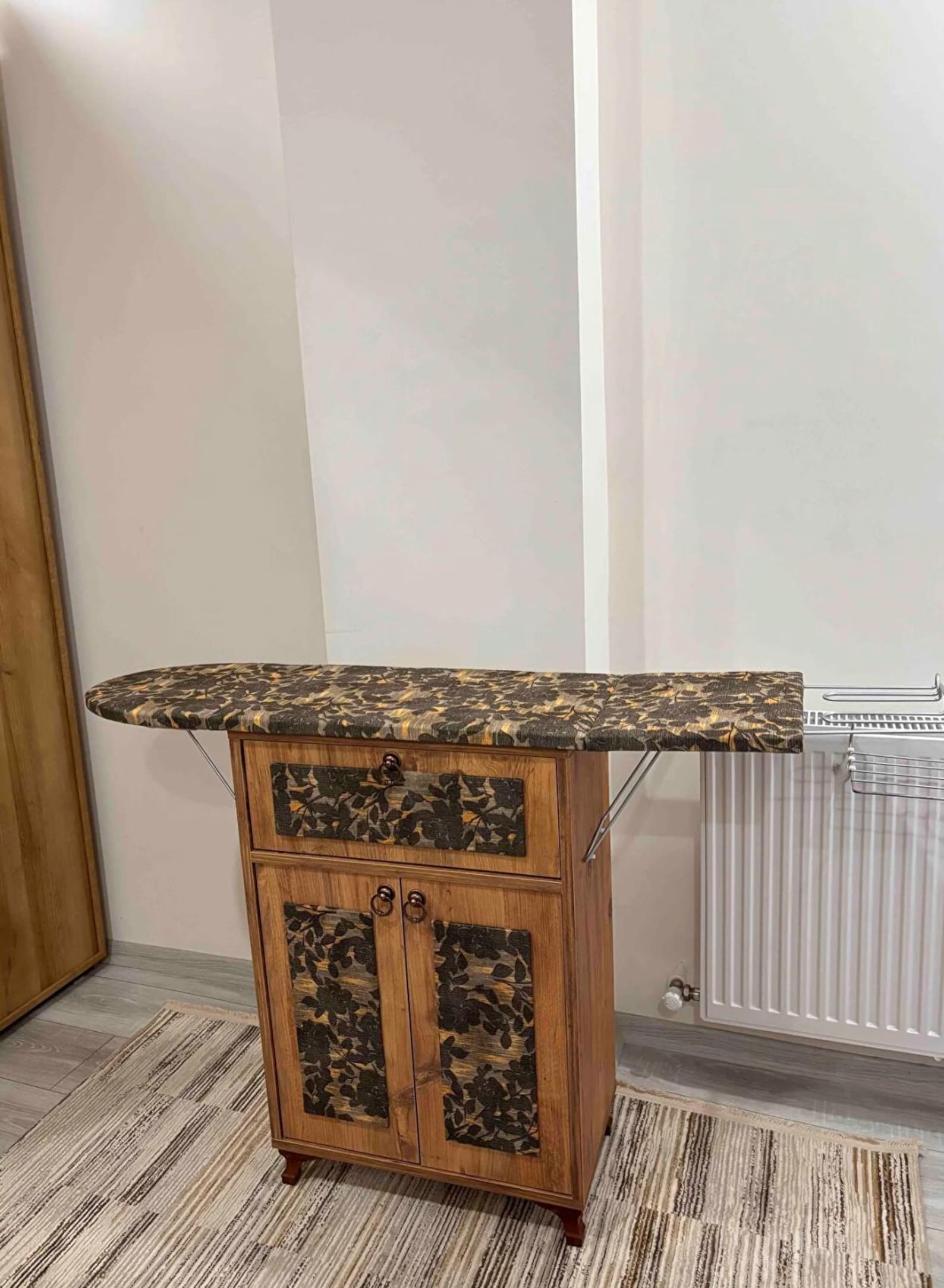 Multifunctional Ironing Board With Cabinet, Foldable, Stylish and ...