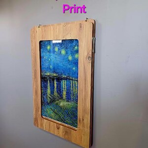 Framed Wall Mounted Table, Space Saving Dining Table, Murphy Desk ...