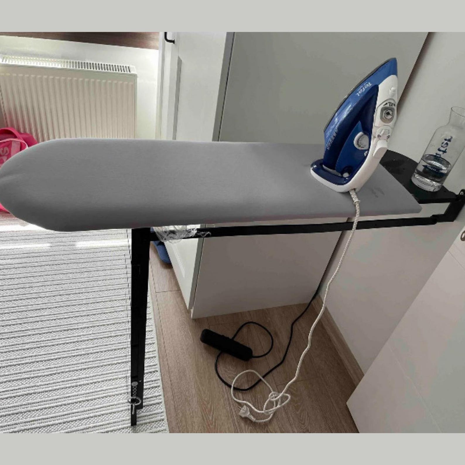 Wall Mounted Foldable Ironing Board, Space Saving Folding Ironing Board ...