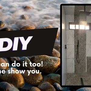 DIY Walk in Steam Shower Guide Build Under 2000 Dollars | Easy ...