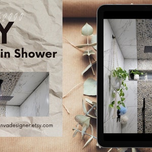 DIY Walk in Steam Shower Guide Build Under 2000 Dollars | Easy ...