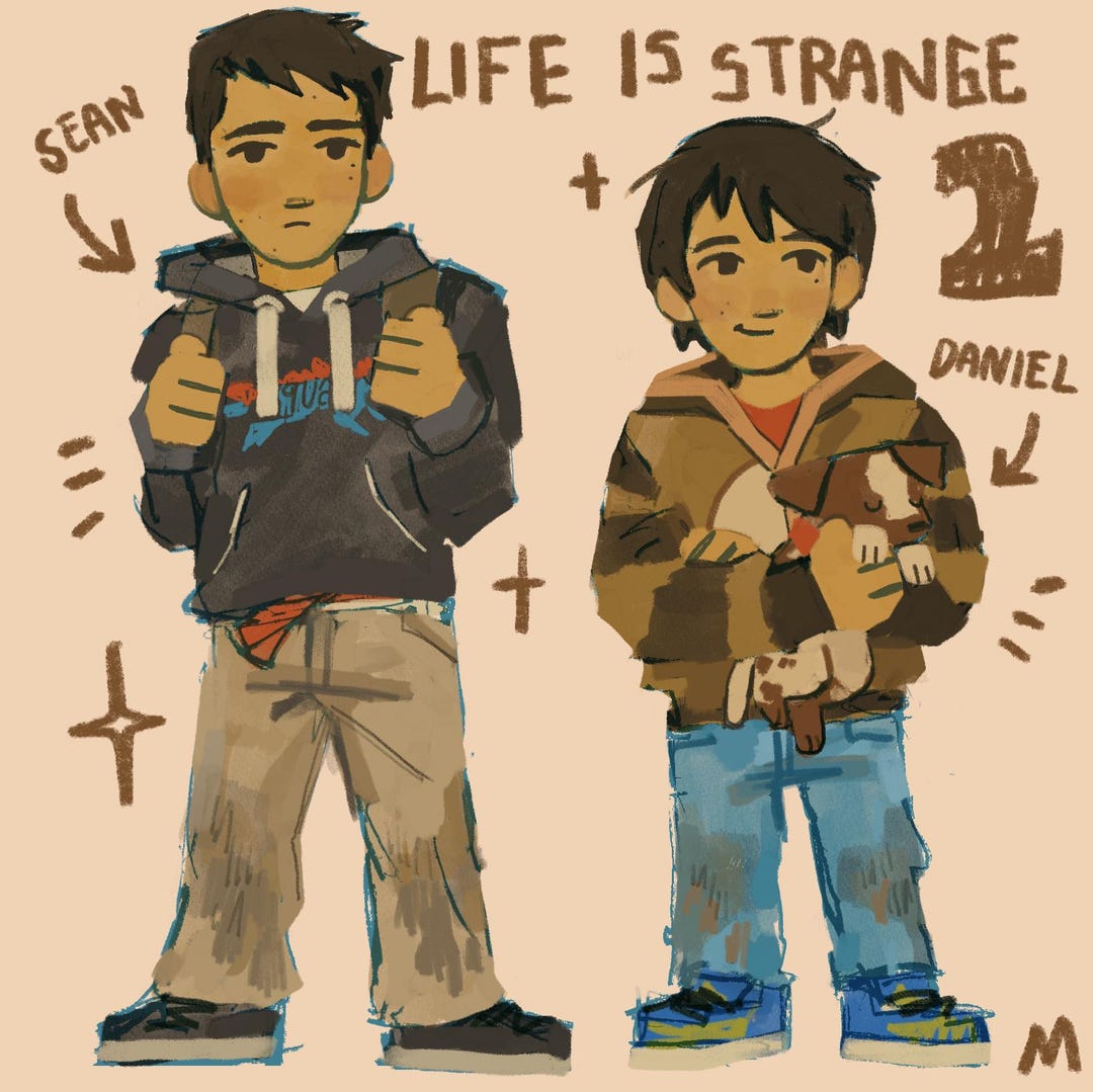 Life is Strange 2 Sean and Daniel Stickers - Etsy
