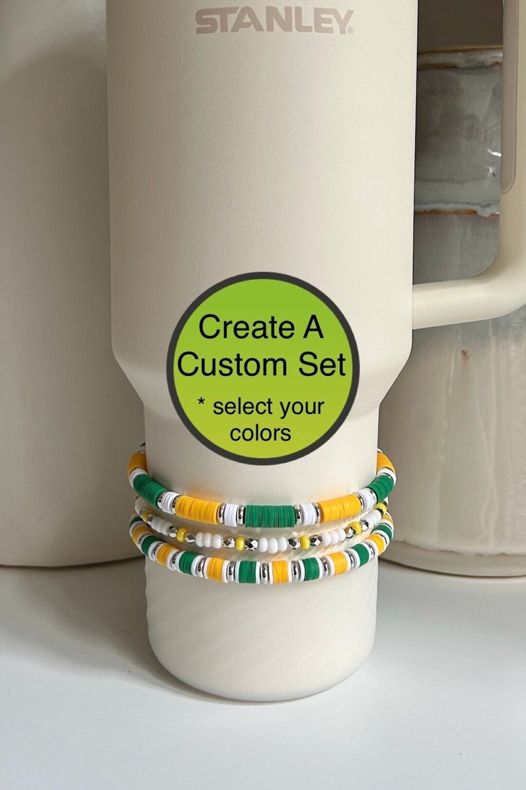 Customized Stanley Bracelet Stack, Boot Topper. Choose Your Colors. - Etsy