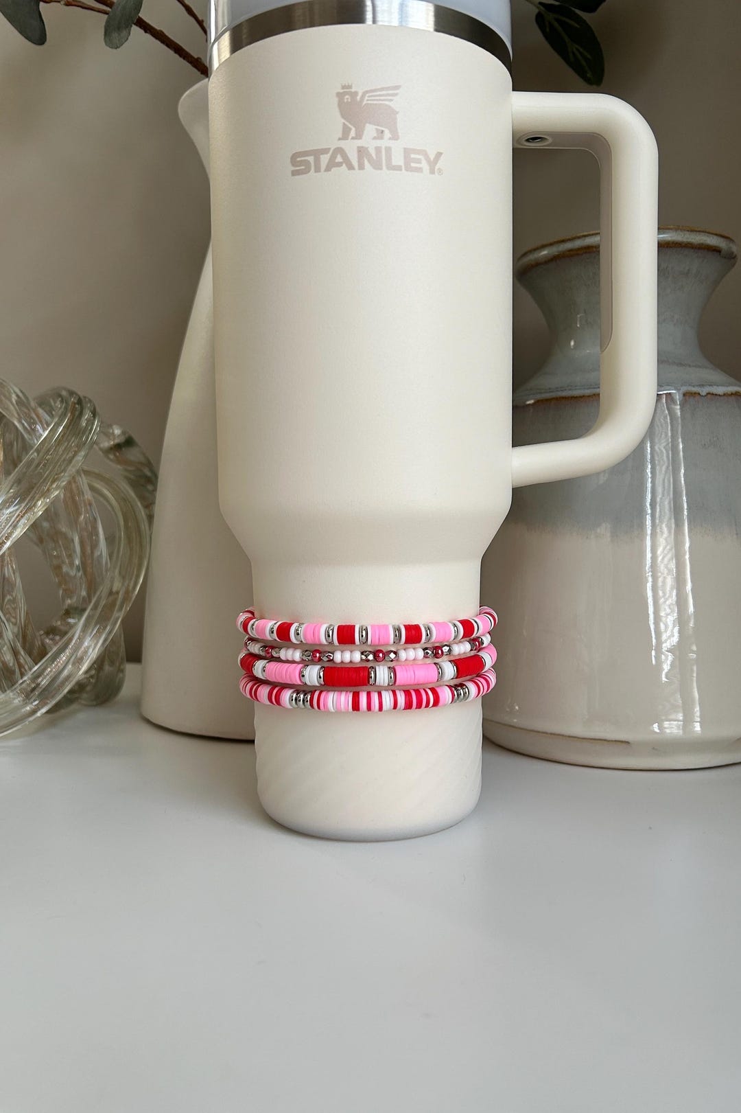 Valentines Day Stanley Bracelet Stack, Boot Topper, Tumbler Accessories ...