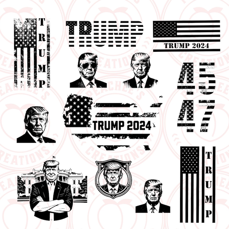 Trump Svg - Etsy