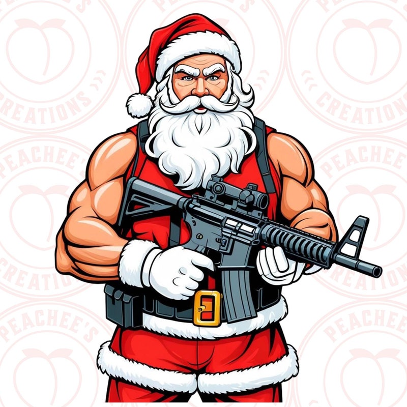Tactical Santa - Etsy
