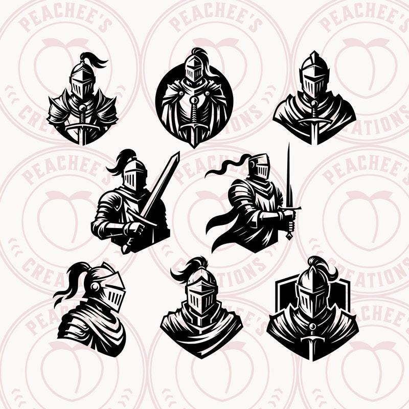 Knights Svg - Etsy