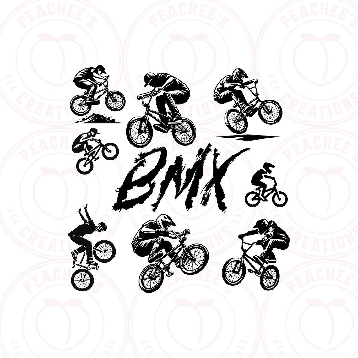 BMX SVG, BMX Bundle Svg, Bmx Bike Svg, Bmx Clipart, Bmx Files for ...