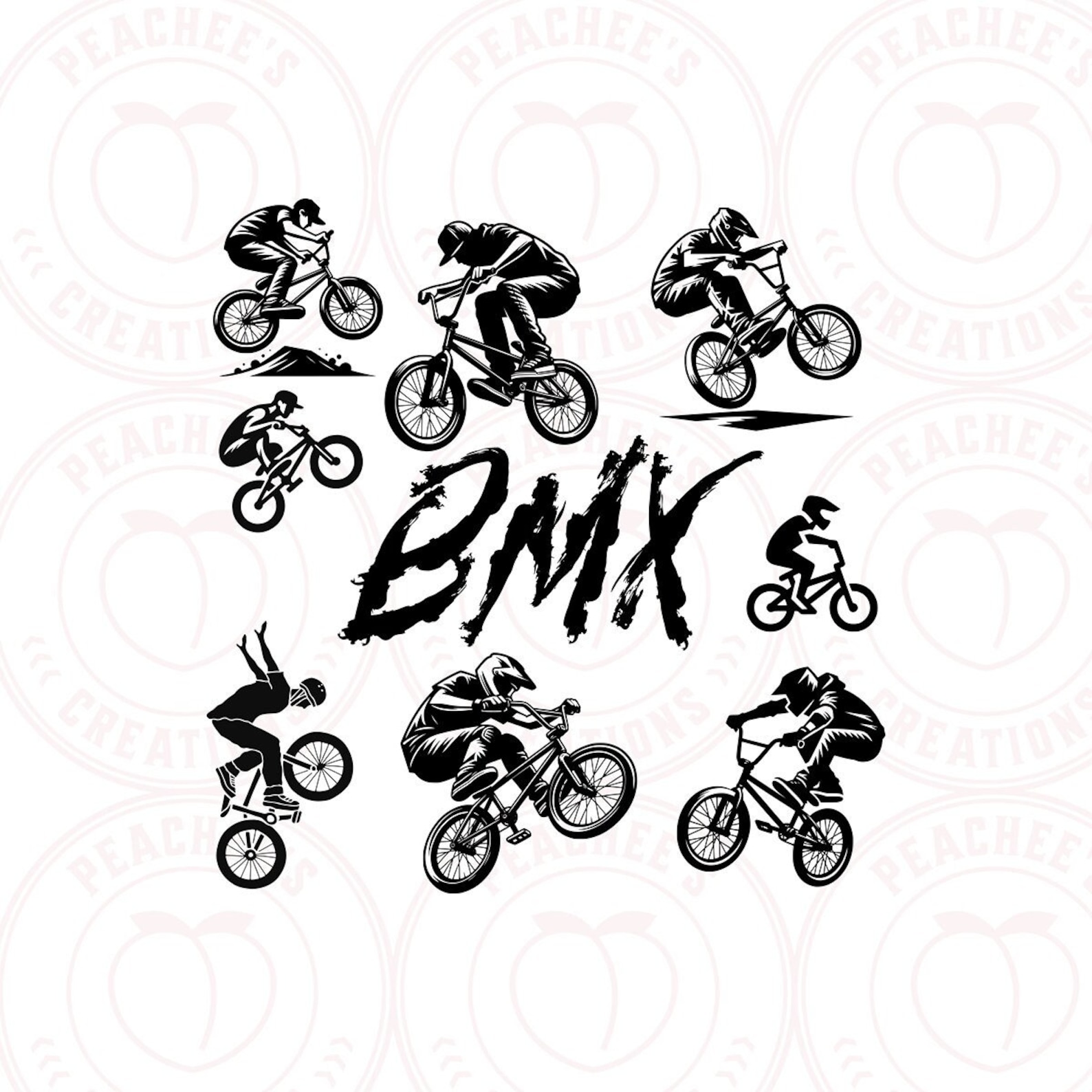BMX SVG, BMX Bundle Svg, Bmx Bike Svg, Bmx Clipart, Bmx Files for ...