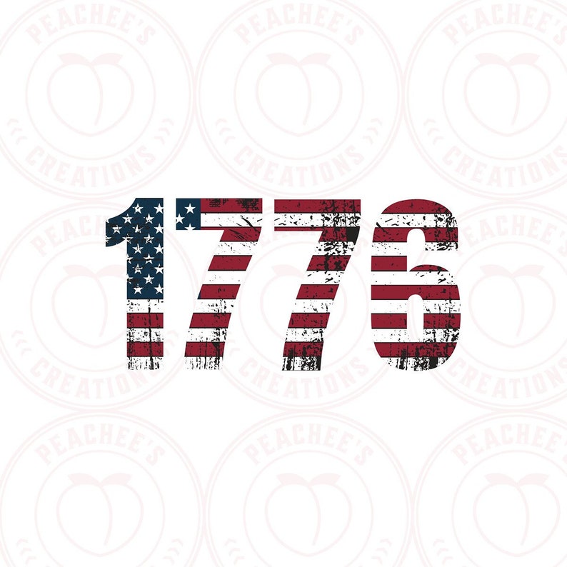 1776 PNG, Patriotic PNG, America Png, Flag Png, USA Png - Etsy
