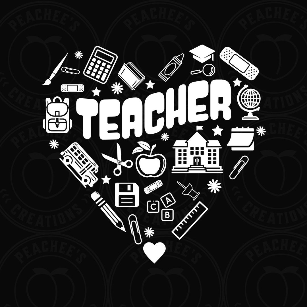 Teacher SVG, PNG, JPG Digital Download - Etsy