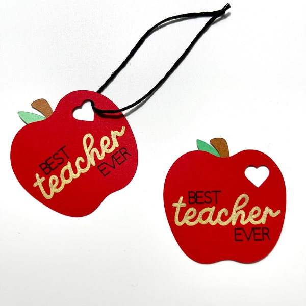 Teacher Appreciation Gift Tags Teacher Gift Box Tags School Staff Gifts ...