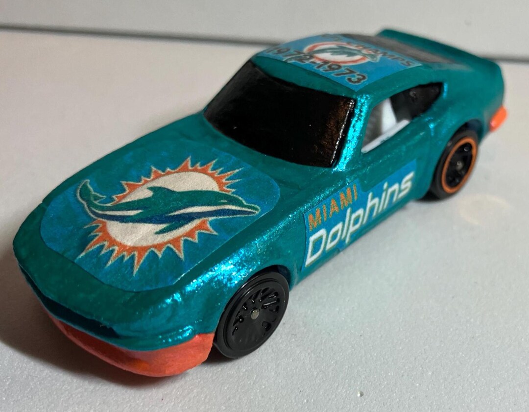 Custom Hot Wheels: Miami Dolphins! - Etsy