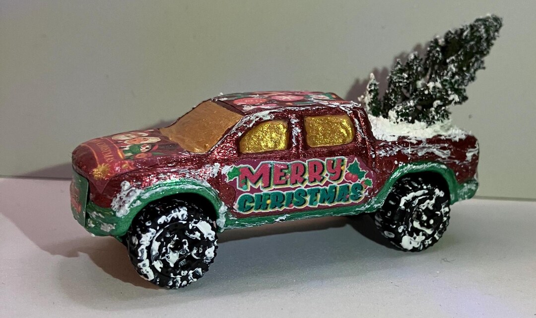 Custom Hot Wheels: Christmas-tree Delivery - Etsy
