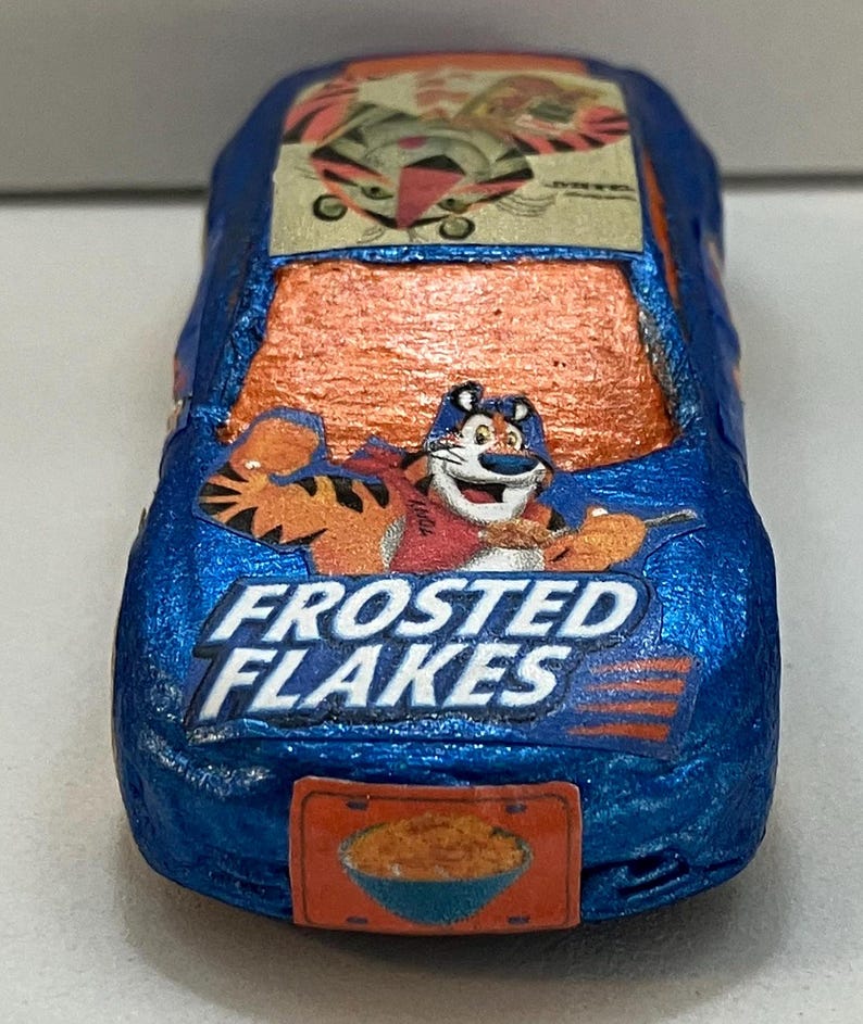 Custom Hot Wheels: Frosted Flakes! - Etsy