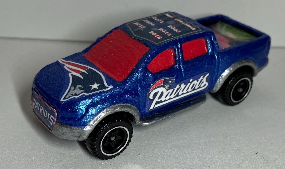 Custom Hot Wheels: New England Patriots! - Etsy